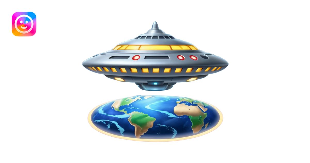 UFO mother ship attacking earth emoji | AI Emoji Generator