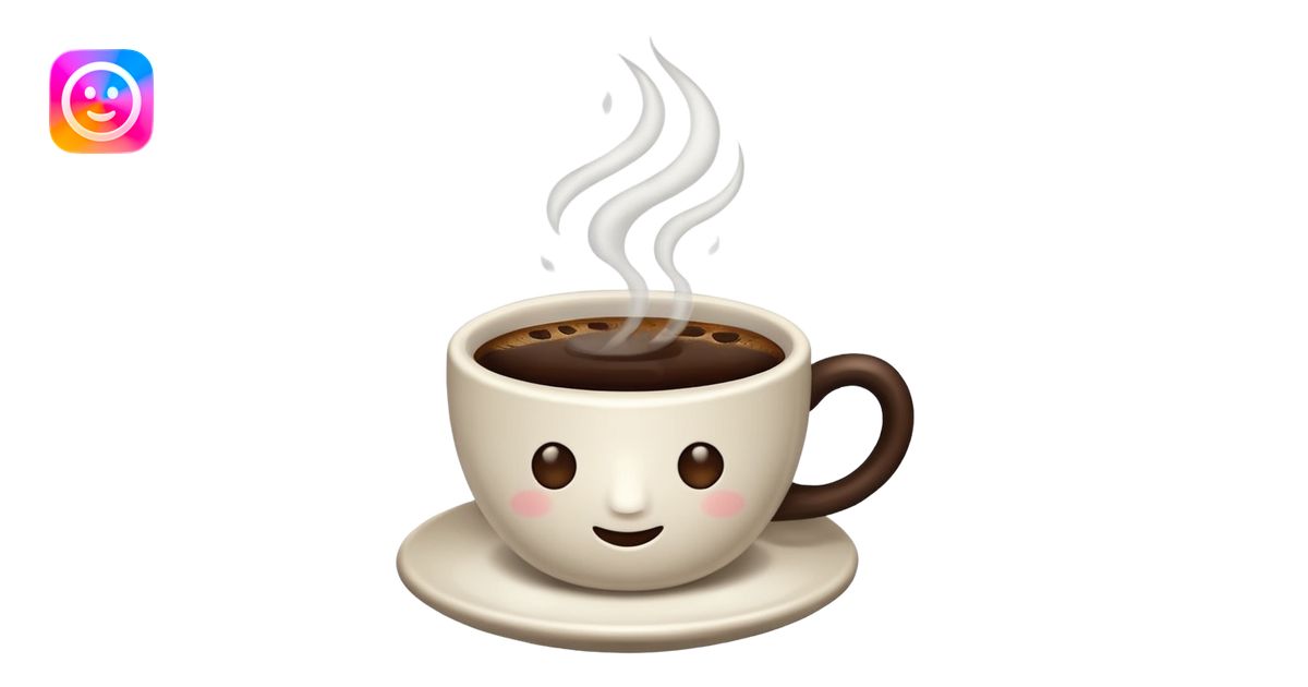 Cup of coffee emoji | AI Emoji Generator