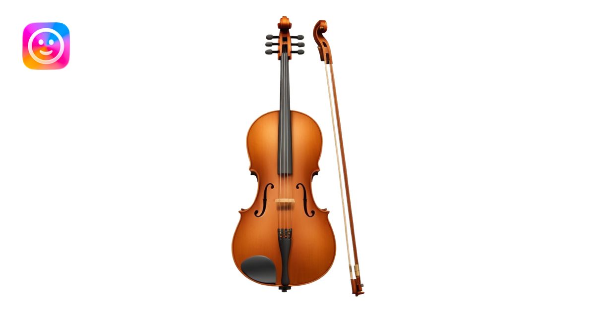 Cello instrument emoji | AI Emoji Generator