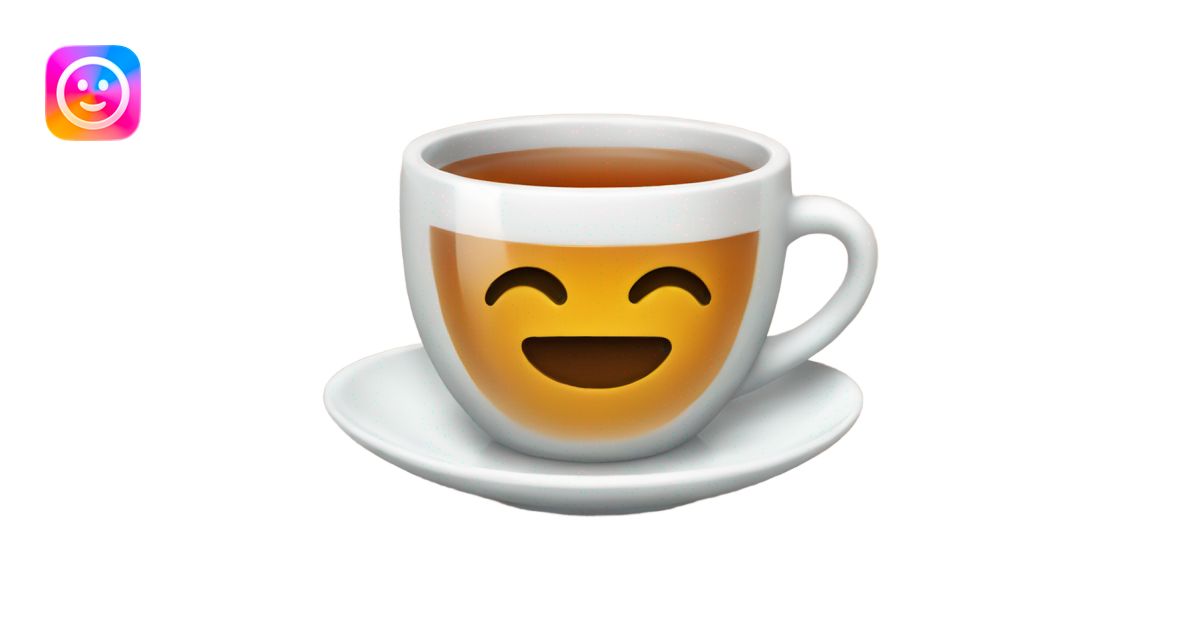 Mug of tea emoji | AI Emoji Generator