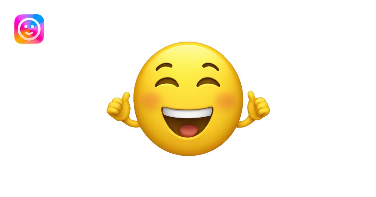 yellow emoji cheering emoji | AI Emoji Generator