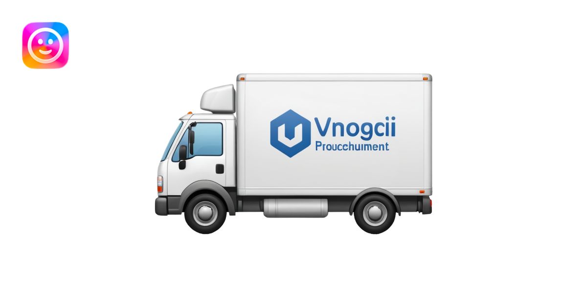 A delivery truck with boxes on the side, representing logistics ...