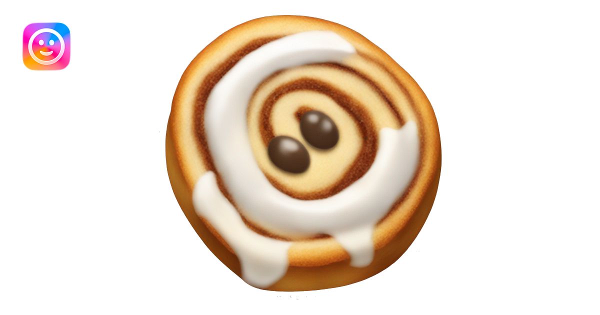cinnamon roll emoji | AI Emoji Generator