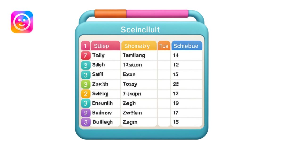 workout schedule emoji | AI Emoji Generator
