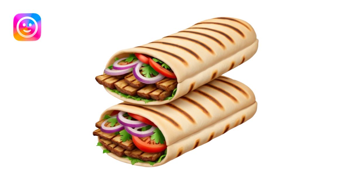 shawarma kebab emoji | AI Emoji Generator
