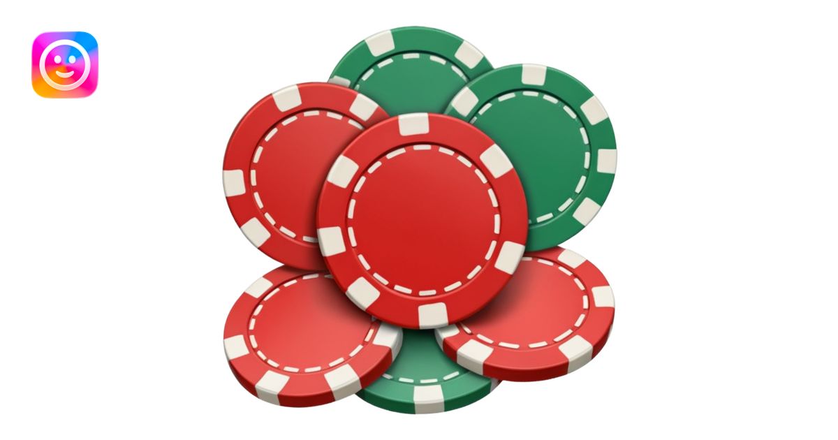 poker chips emoji | AI Emoji Generator
