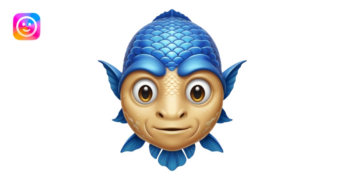 fish man emoji | AI Emoji Generator