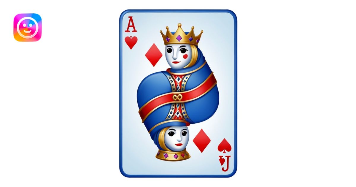 poker Jack Card single card emoji | AI Emoji Generator
