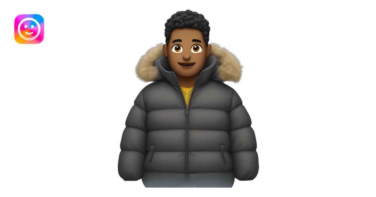 big puffer jacket emoji | AI Emoji Generator