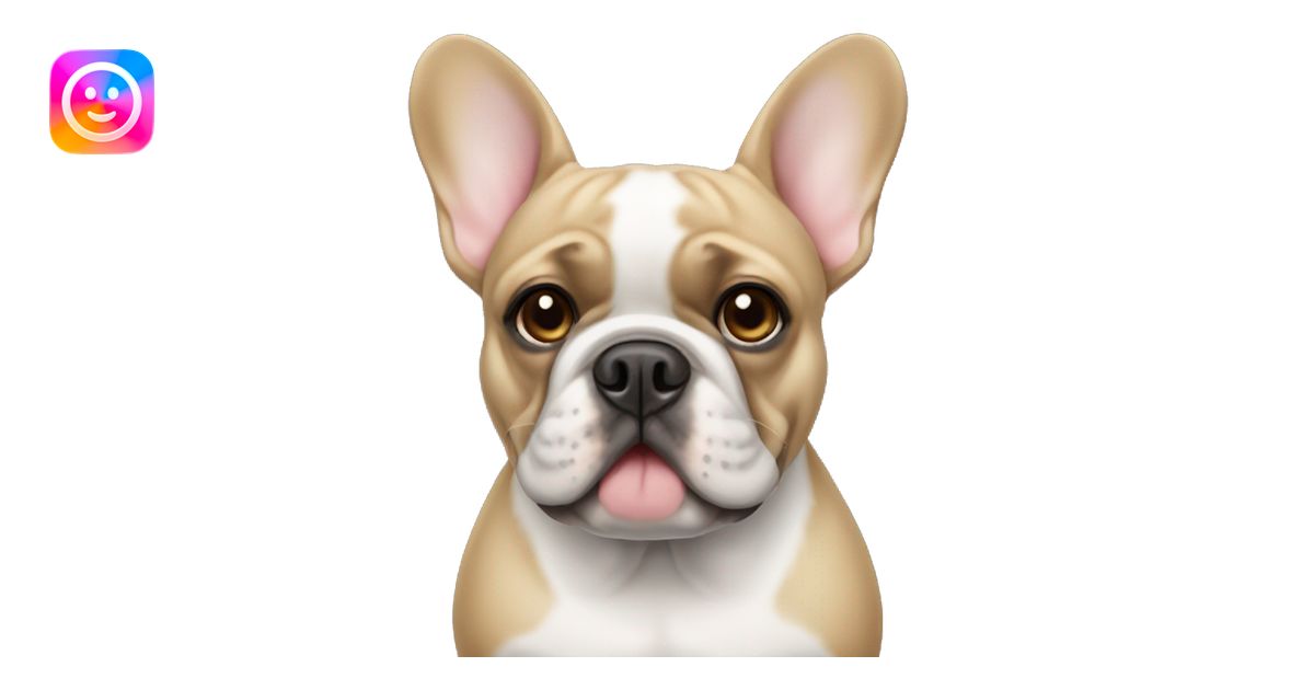 French bulldog emoji | AI Emoji Generator