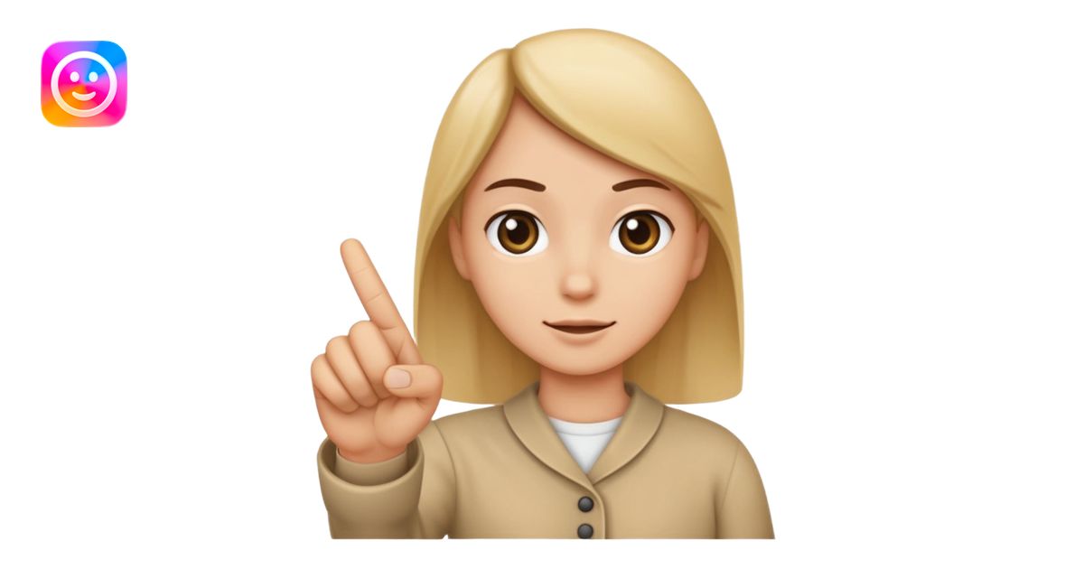 index finger point emoji | AI Emoji Generator