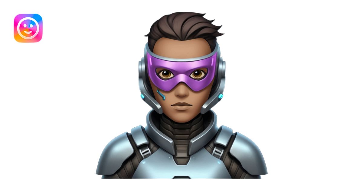 cyberpunk killer emoji | AI Emoji Generator