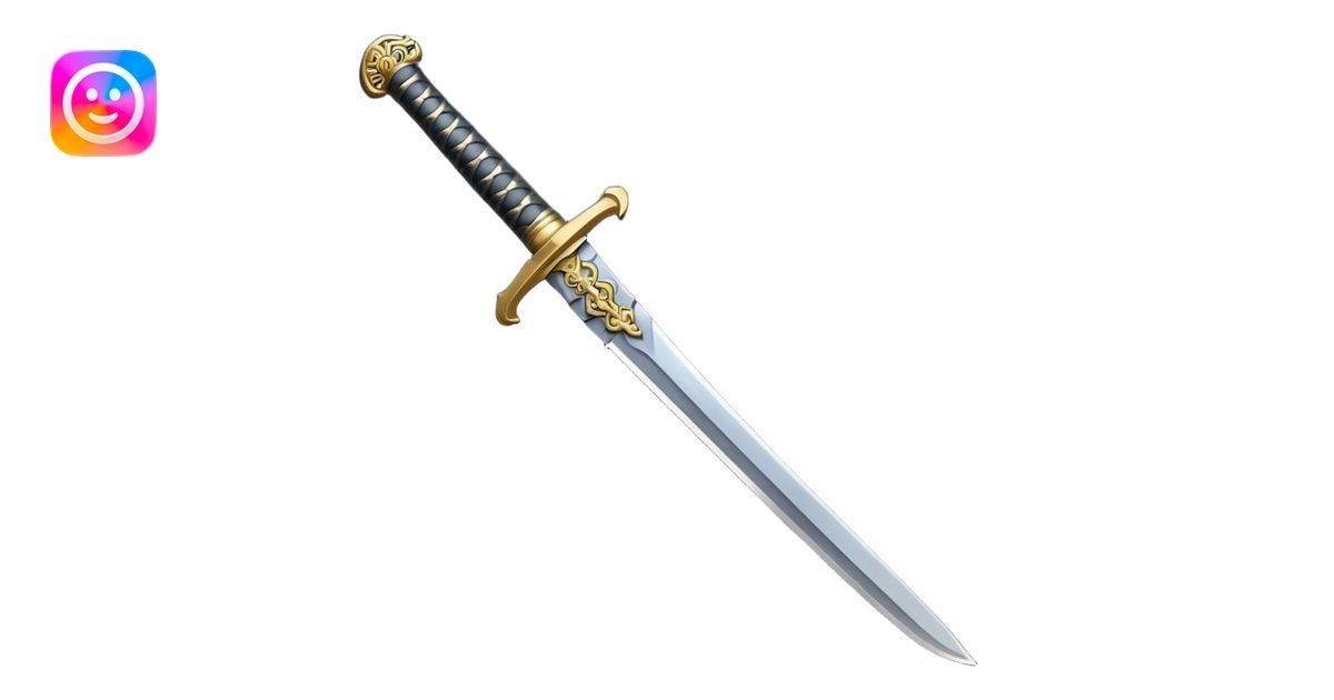 Japanese Sword emoji | AI Emoji Generator