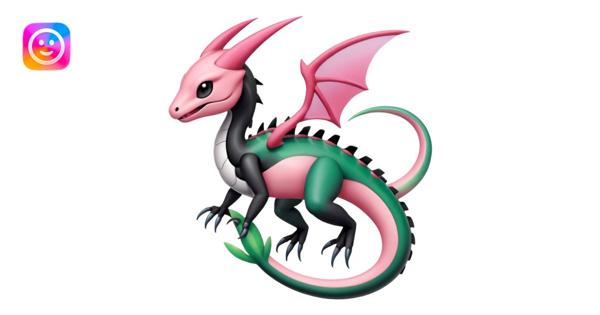 Pink-black-white-gradients Meloetta-Rayquaza-Salandit-Pokémon-Fakémon ...