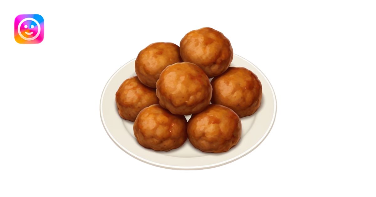 Meatballs emoji | AI Emoji Generator