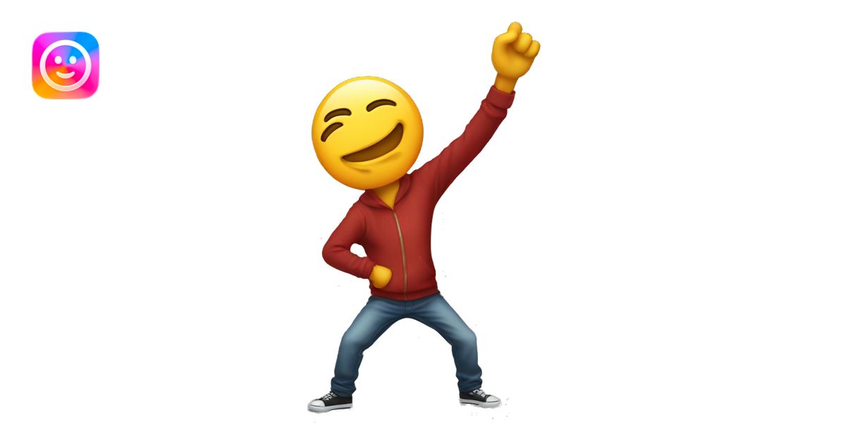 original emoji shape dabbing emoji | AI Emoji Generator