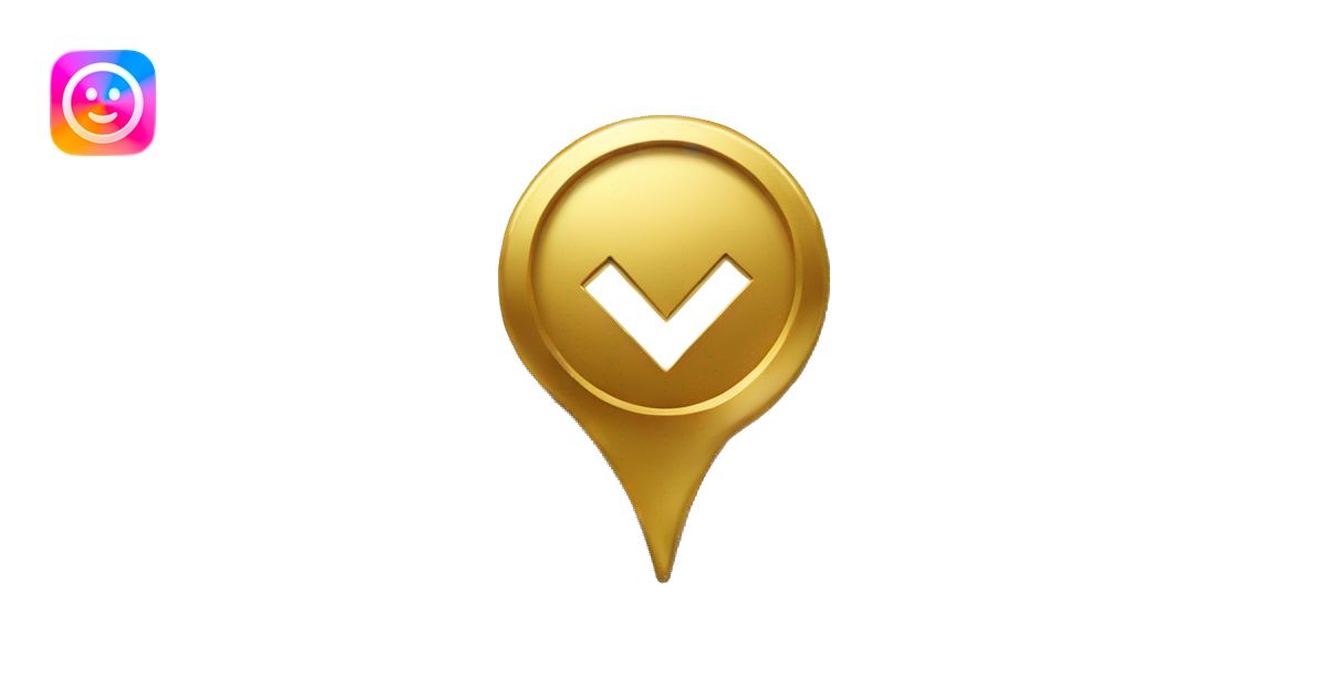 gold check mark emoji | AI Emoji Generator