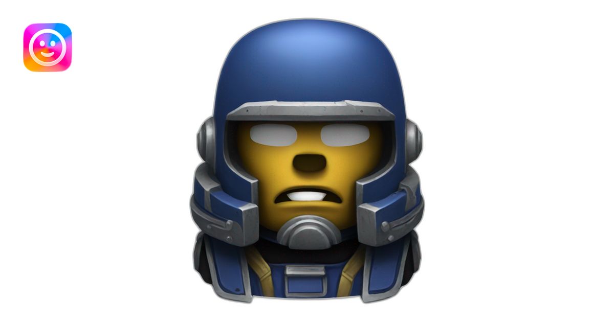 Space Marine emoji | AI Emoji Generator