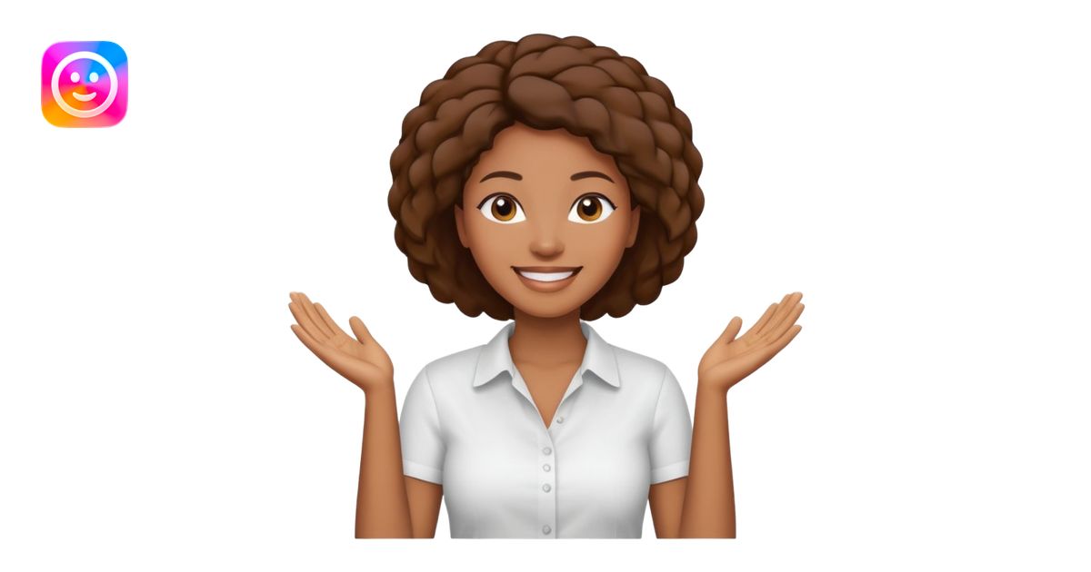 Beautiful Christian black women praise expressions emoji | AI Emoji ...