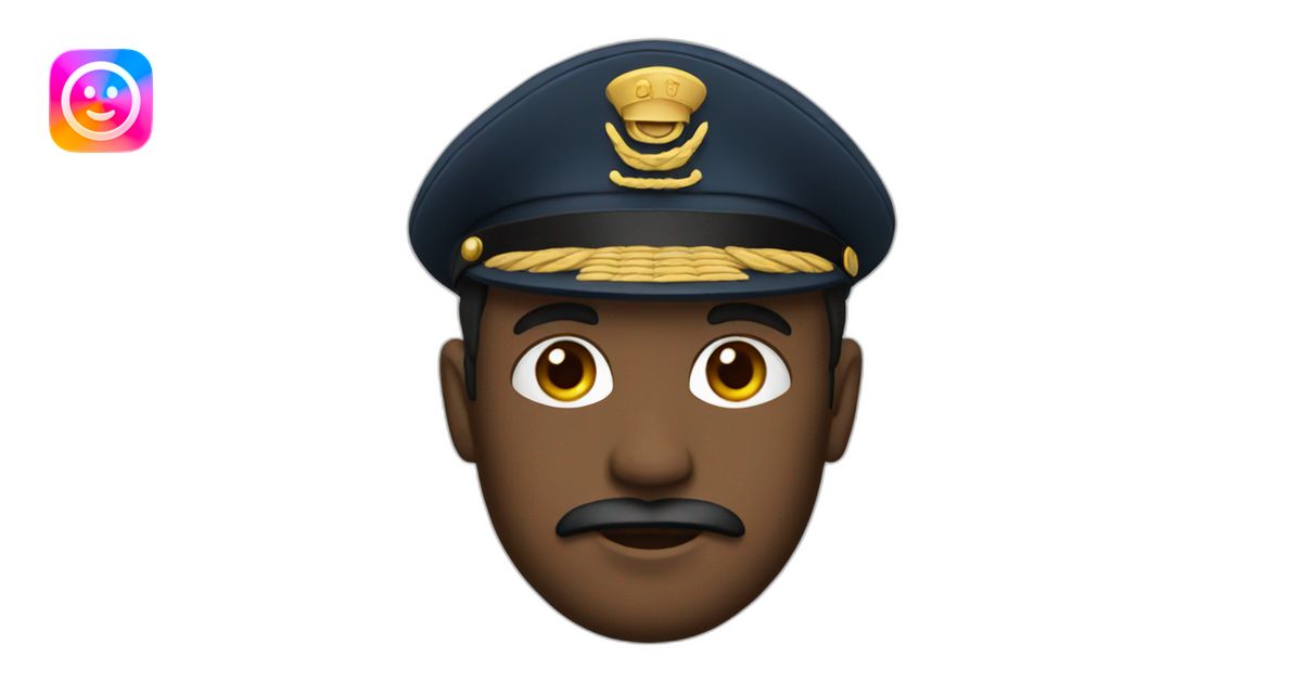 ship captain emoji | AI Emoji Generator