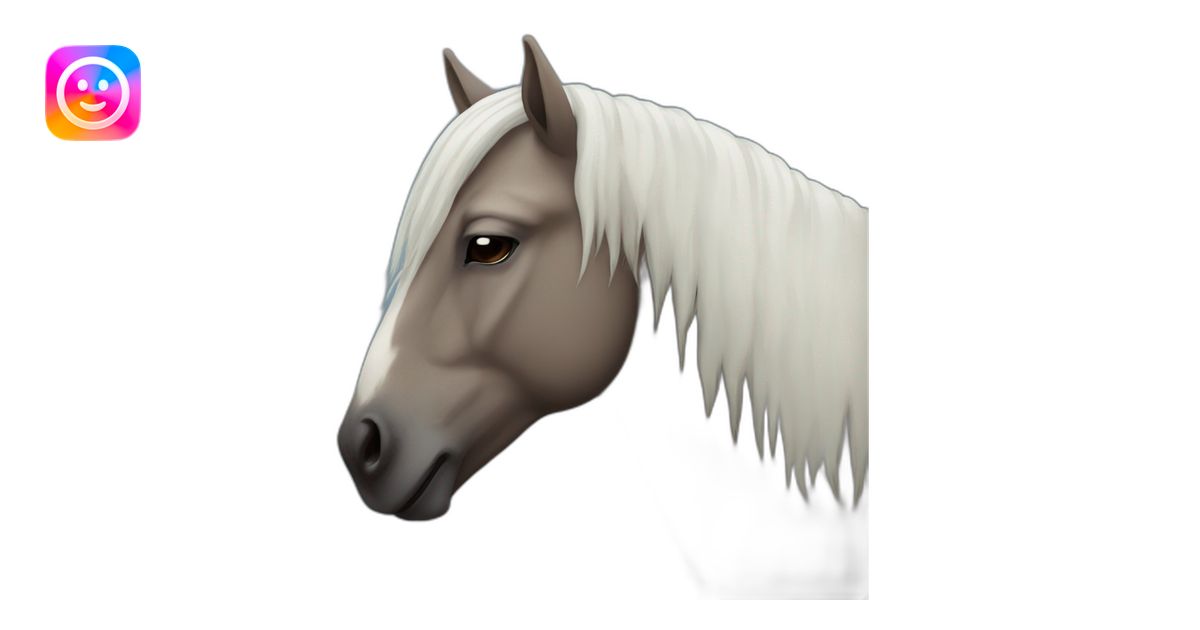 sleeping spirit horse emoji | AI Emoji Generator