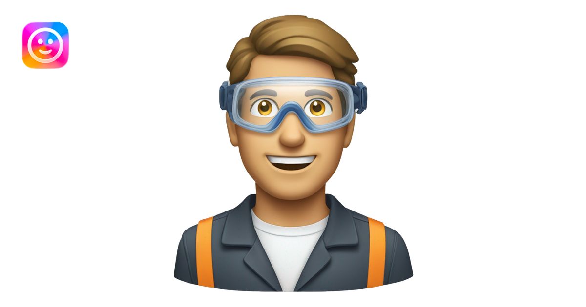 A pair of safety goggles, typically clear with a sturdy frame, used for ...
