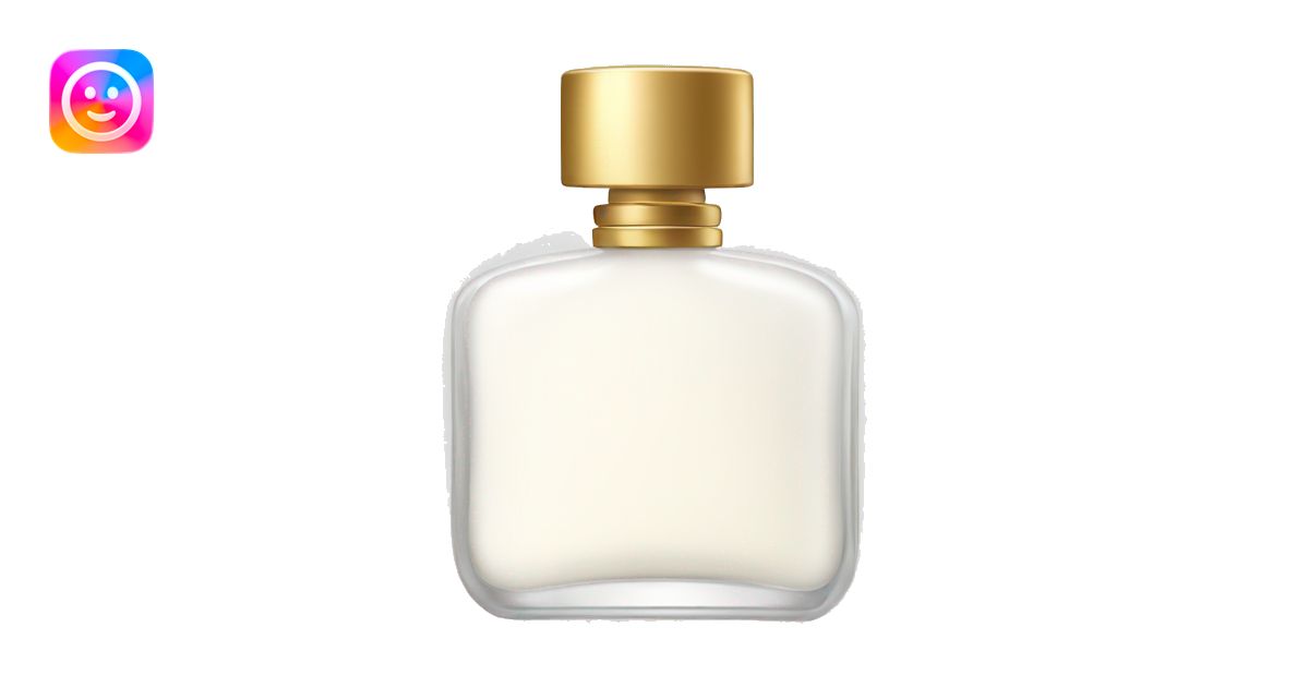 White perfume emoji | AI Emoji Generator