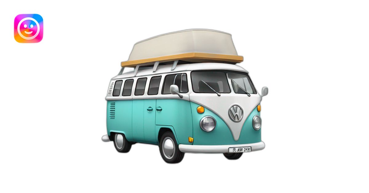 Vw campervan emoji | AI Emoji Generator