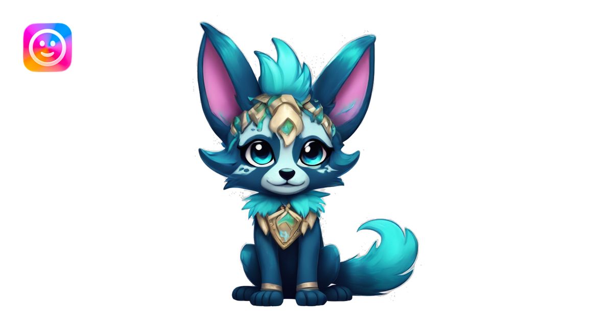 Cool cute Kawaii edgy fantasy shiny animal fursona Fionbri vernid by ...