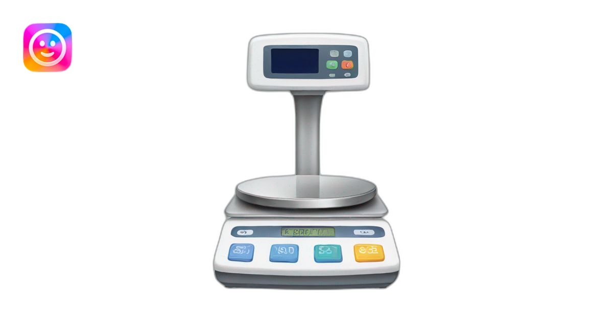 electronic scale emoji | AI Emoji Generator