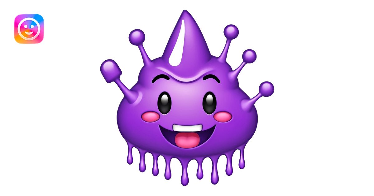 The word "banger!" in purple emoji | AI Emoji Generator