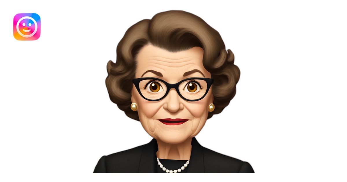 dianne feinstein RIP emoji | AI Emoji Generator