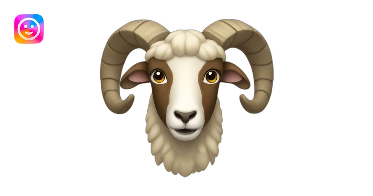 Ram emoji | AI Emoji Generator