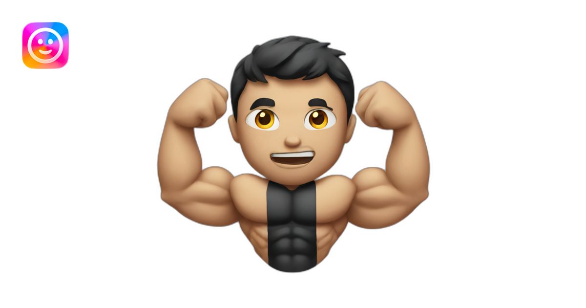 muscle emoji | AI Emoji Generator