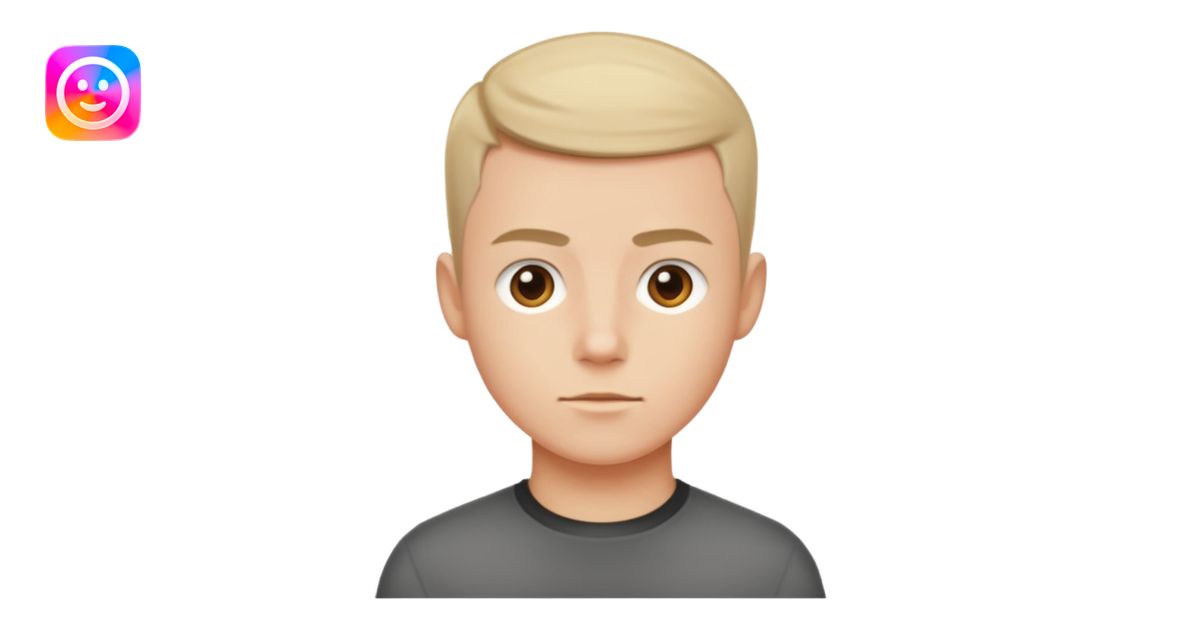 crew cut shorter hair emoji | AI Emoji Generator
