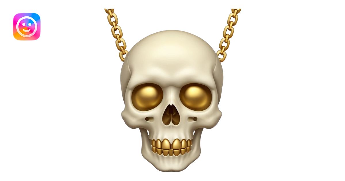 skull neckless emoji | AI Emoji Generator