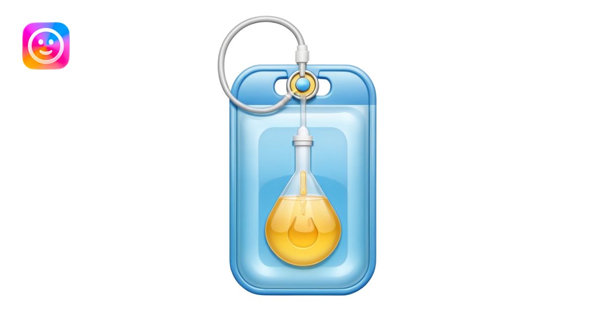 IV bag emoji | AI Emoji Generator