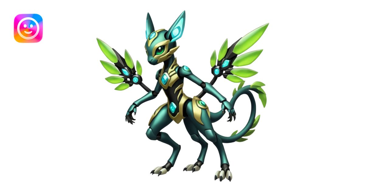 Exotic Futuristic Cyborg-Cyber-Meloetta-Zygarde-Zeraora-Protogen-Palkia ...