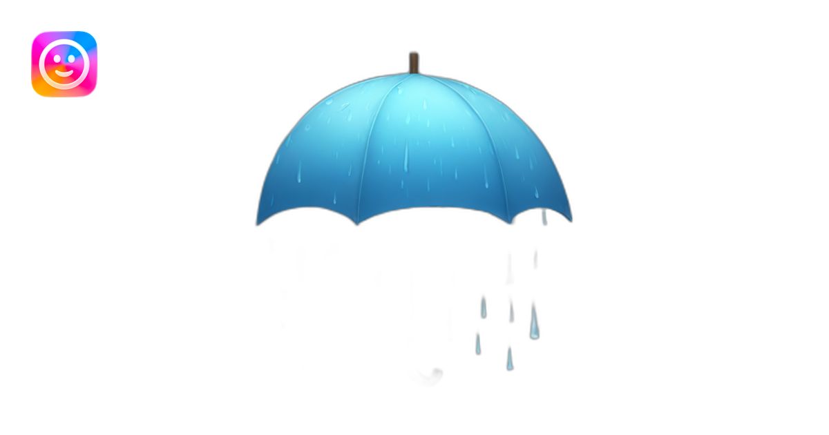 Rain emoji | AI Emoji Generator