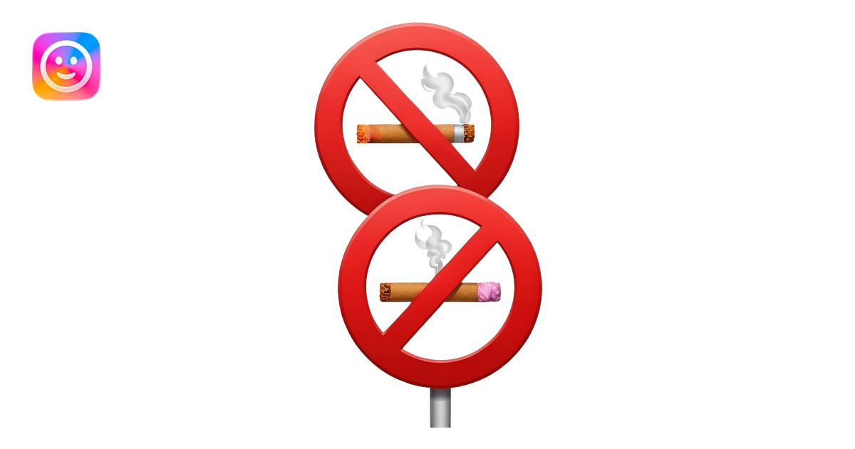 minimalist stop sign with cigarette, vape behind the stop sign in the ...