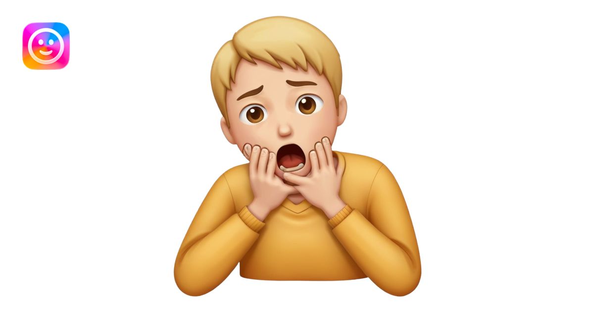 Choking emoji | AI Emoji Generator