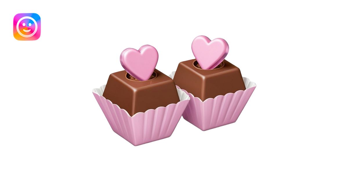 Two square milk chocolate Each of the two chocolates will have its own ...