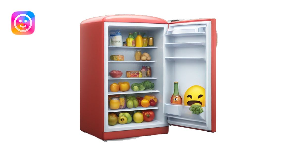 fridge, 3d emoji | AI Emoji Generator