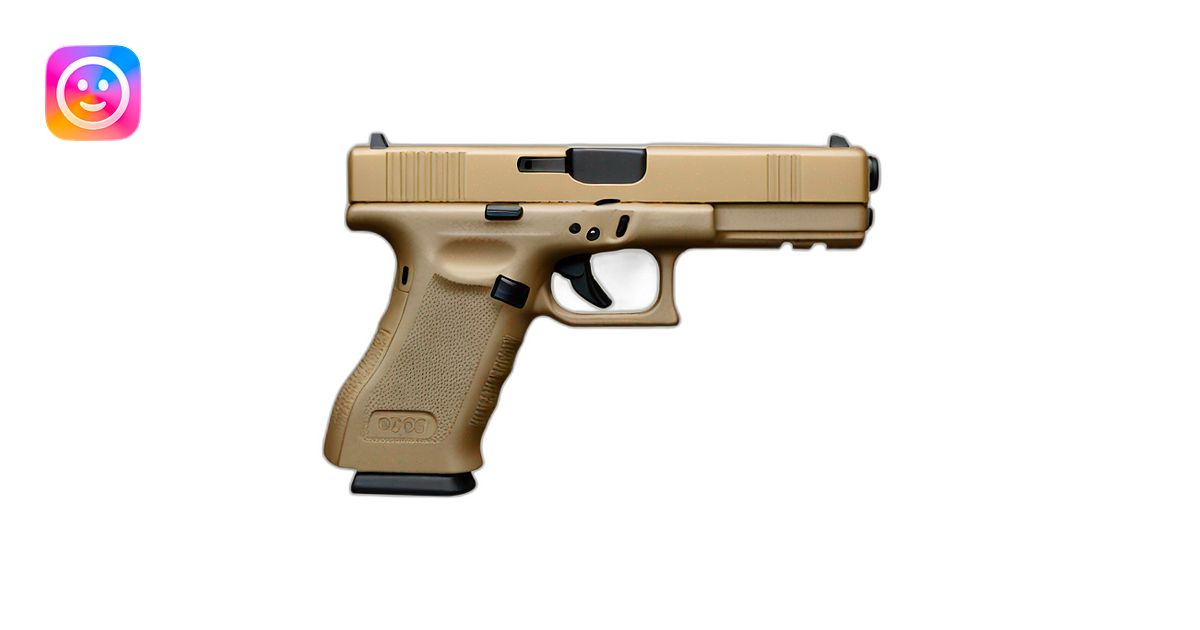 beige glock 17 emoji | AI Emoji Generator
