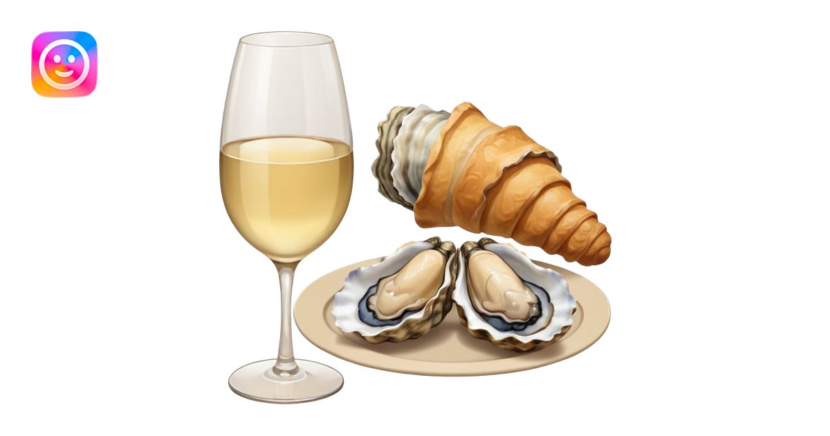 French cuisine humanless avatar in clean emoji-style illustration. 1 ...