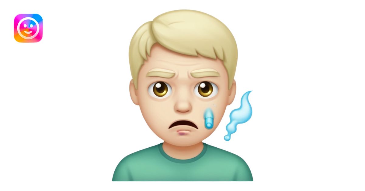 he smells bad emoji | AI Emoji Generator