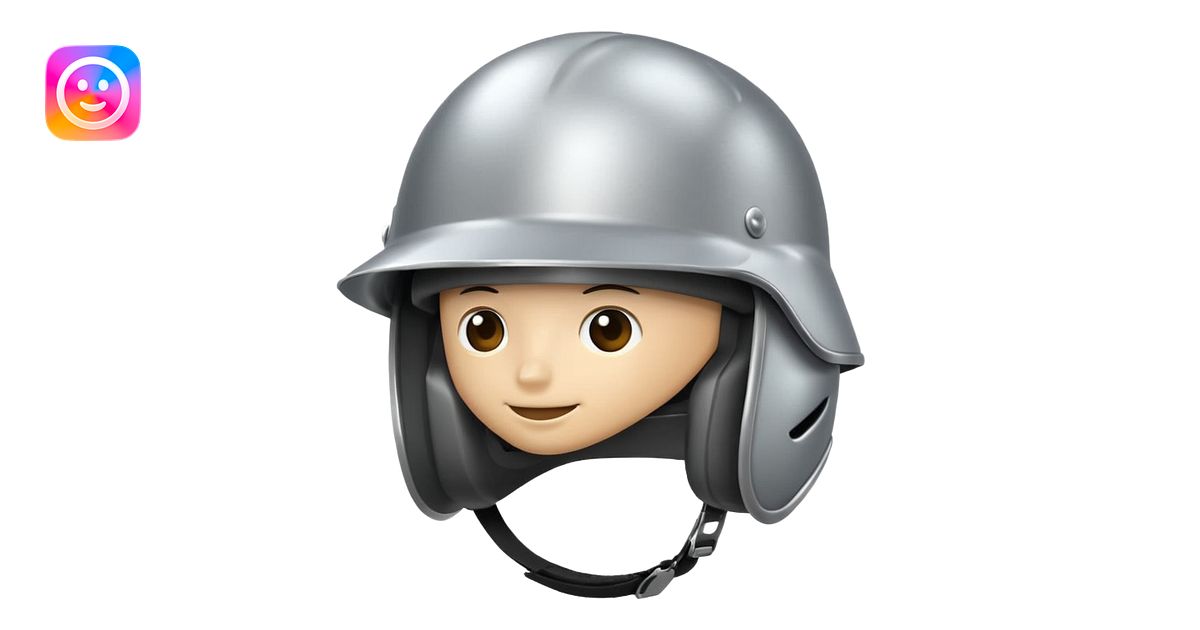helmet emoji | AI Emoji Generator