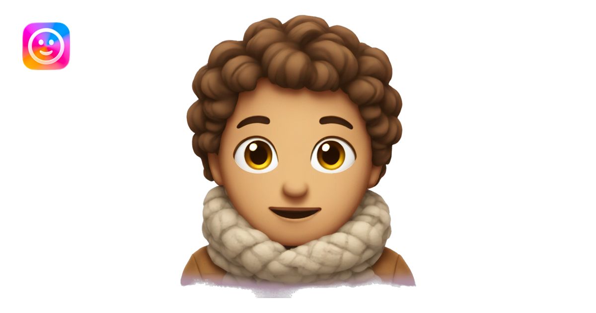 Cozy heart emoji | AI Emoji Generator