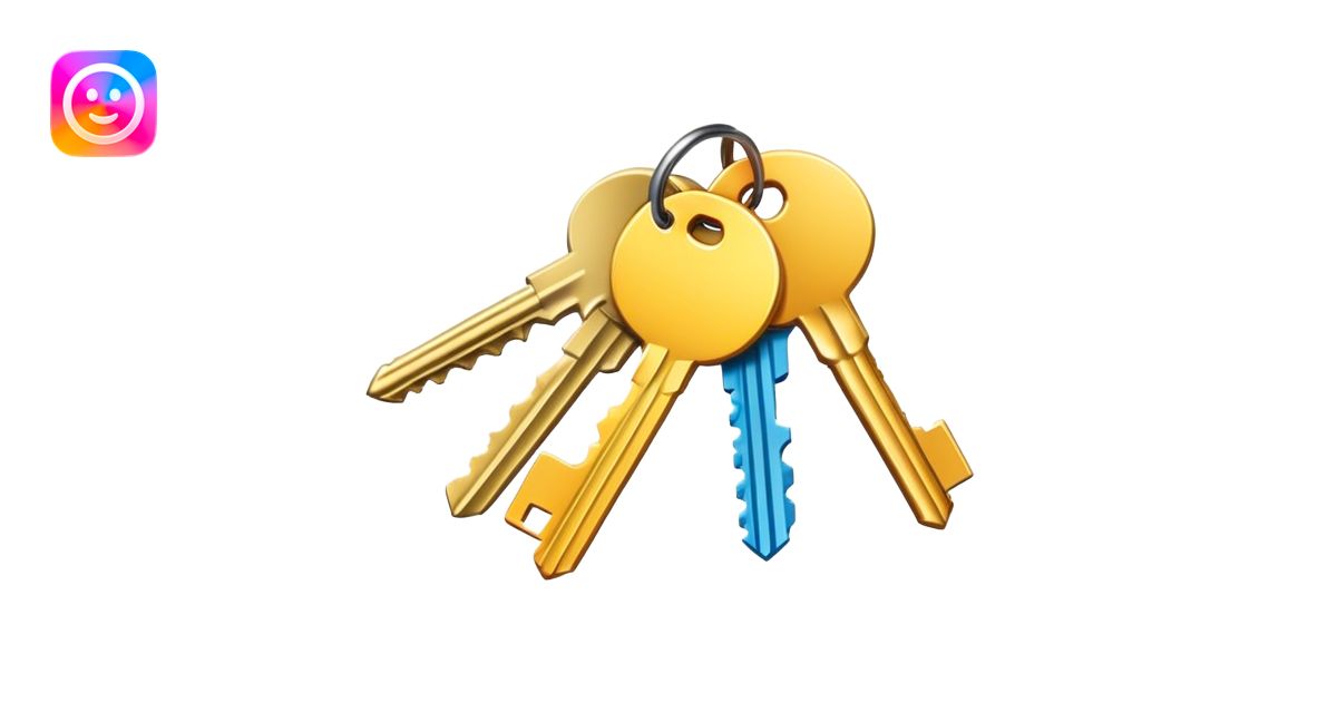 house keys emoji | AI Emoji Generator