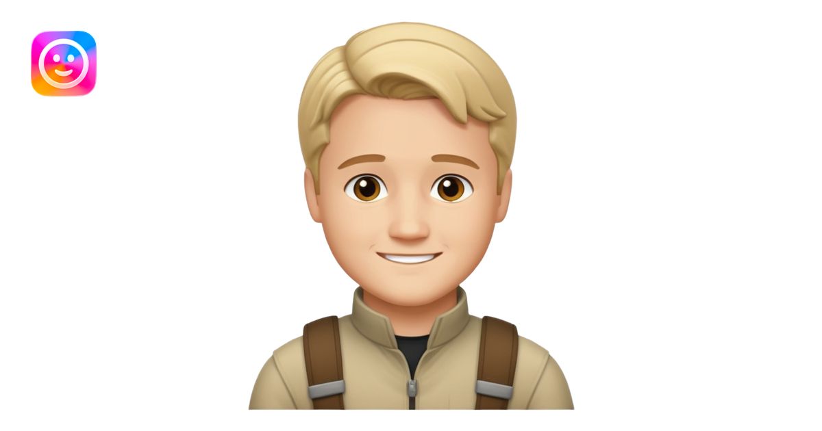 Peeta Mellark from the The Hunger Games emoji | AI Emoji Generator
